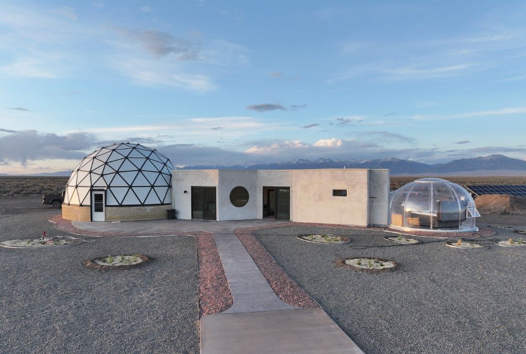 Hempcrete Stargazing Dome Villa | Building with the Stars